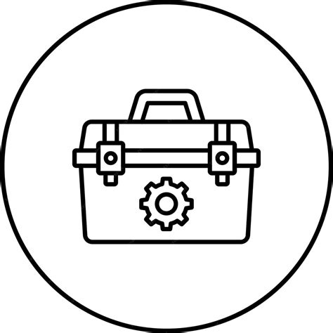 Premium Vector Toolbox Icon