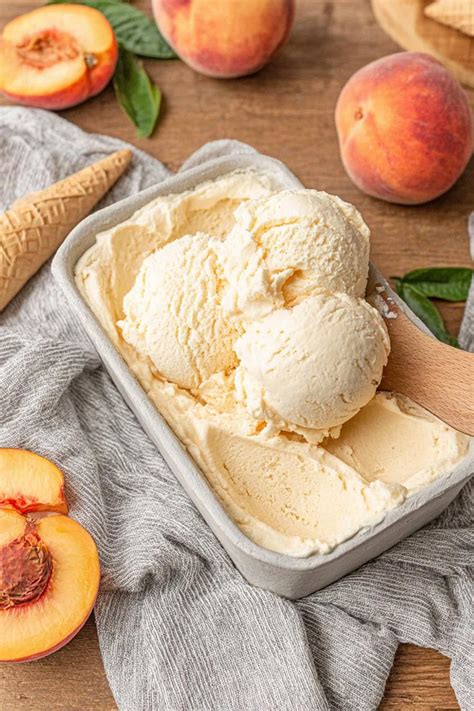 4 Steps To Creamy Homemade Fresh Peach Ice Cream Recipe