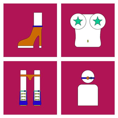 Collection With Sex Subject Icons With Thin Black Vector Ai Eps