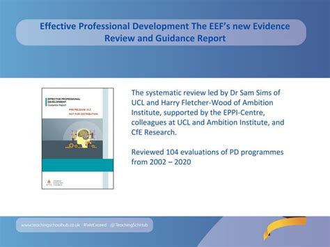 Eef Guidance Report And The Ect Programme Pdf