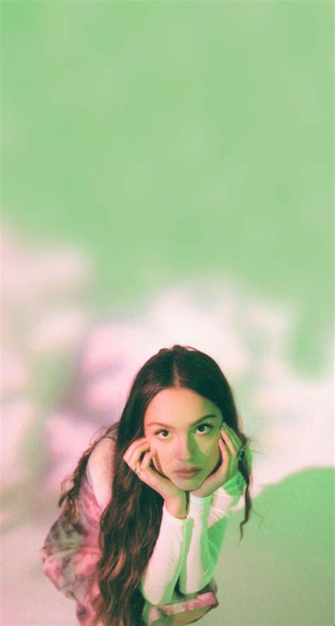 Olivia Rodrigo Green Aesthetic Aesthetic Backgrounds Green Photo