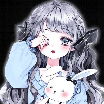 可爱的主人和宠物动漫头像 甜蜜情侣风格头像 爱头像