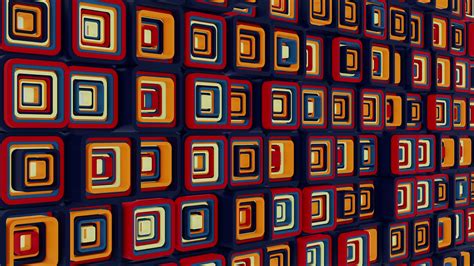 3d Background Abstract Satisfying Abstract Animation Motion Geometric Cubes 4k Seamless