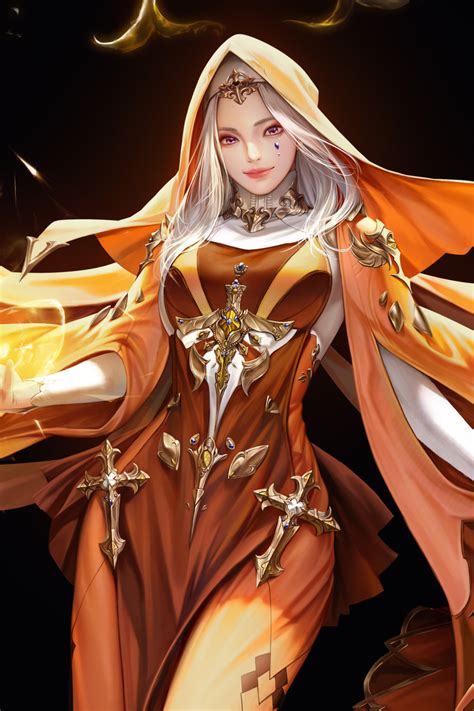 Female Priest Anime ~ Aunatullah Uzhma