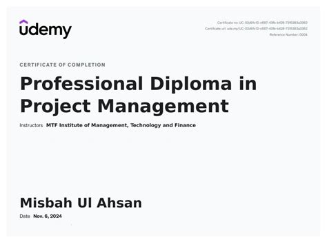 Misbah Ul Ahsan On Linkedin Im Pleased To Share That I Have Completed The 𝐏𝐫𝐨𝐟𝐞𝐬𝐬𝐢𝐨𝐧𝐚𝐥