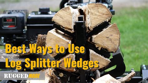 How To Use A Log Splitter Wedge At Matthew Brunskill Blog