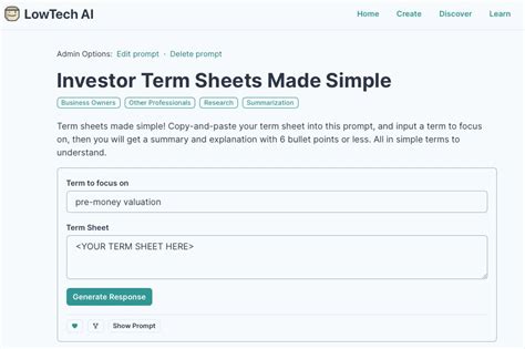 How To Start A Company Using Ai Summarisation Lowtech Ai
