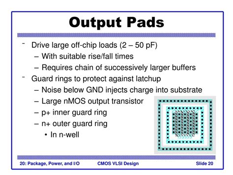 Ppt Advanced Vlsi Design Package And Power Distribution For