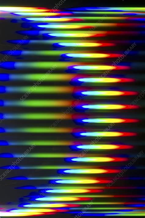 Diffracted Light Pattern Stock Image C011 6479 Science Photo Library