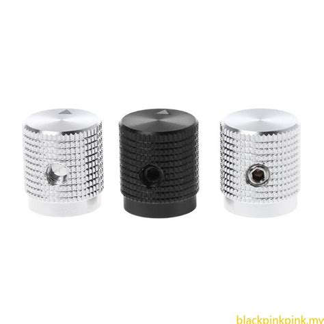 Black Rotary Encoder Potentiometer Knob 14mmx16mm Car Navigation Volume