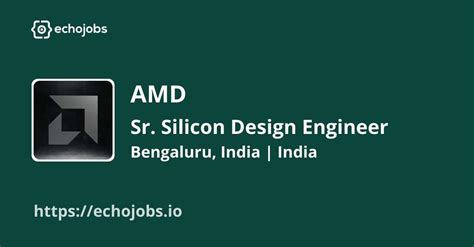 Amd Is Hiring Sr Silicon Design Engineer Bengaluru India India [c