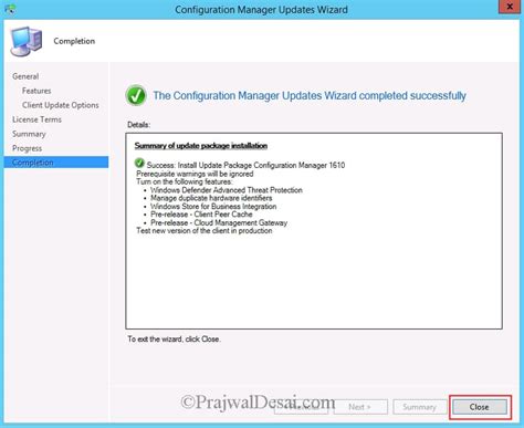 Install Sccm Configmgr Current Branch Update 1610