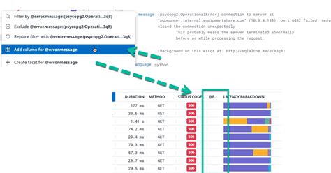 How Do I Search Traces By Error Message Text In Datadog Stack Overflow