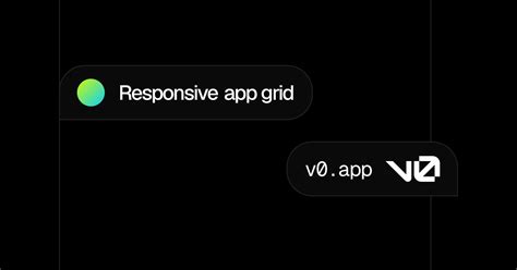 Responsive App Grid V0 By Vercel