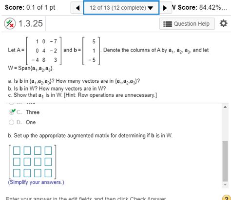 Solved Homework Section 1 3 Homework Save Score 0 Of 1 Pt