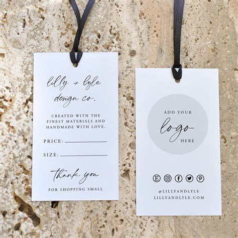 Rectangle Tags Customized Printing Services Aprints Pk