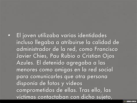 Caso Sobre El Sextorsion Ppt