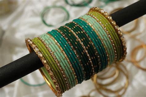 Green Bangles Indian Aesthetic Bangles Bridal Jewellery Artofit