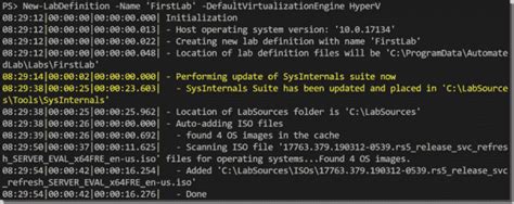set up a hyper v home lab with the automatedlab powershell module 4sysops