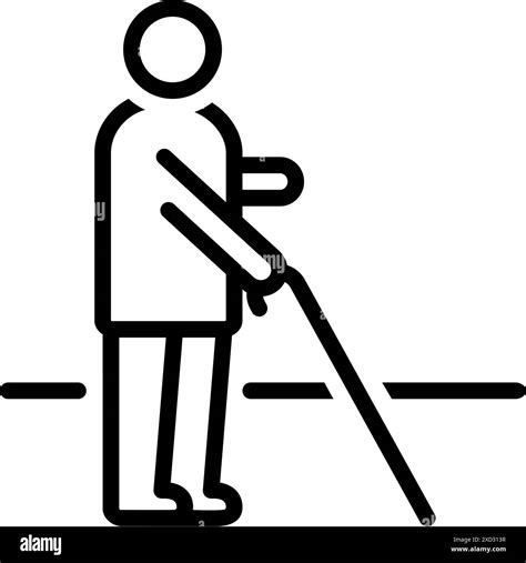 Icon For Blind Disable Stock Vector Image And Art Alamy