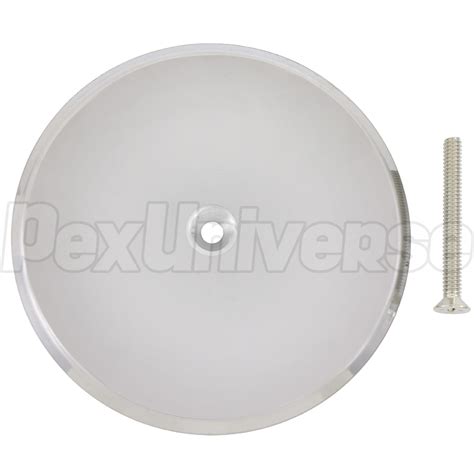 Oatey 42782 5 Dia Stainless Steel Cleanout Cover Plate W Screw