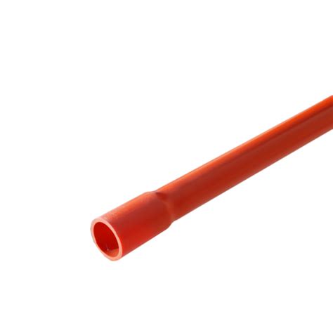100mm Heavy Duty Rigid Conduit Orange 4m