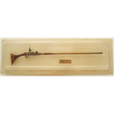 Arab Rifle Miniature Firearm Collection