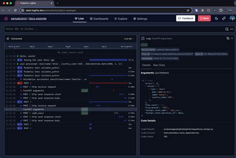 Logfire Python可观测平台快速上手 Csdn博客