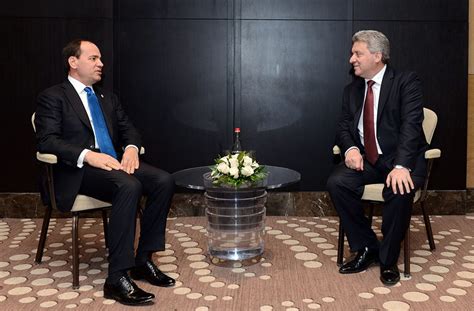 Претседателот на Република Македонија д р Ѓорге Иванов оствари билатерална средба со