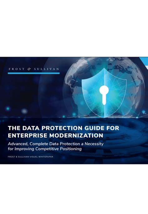 Modern Data Protection Guide For Enterprise Modernization Engage Insights Io