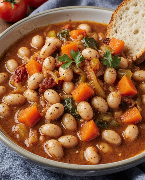 Hearty Vegan Butter Bean Stew Naneg Recipes Hearty Vegan Butter Bean