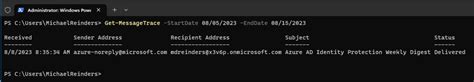 How To Use The Powershell Get Messagetrace Command In Office 365
