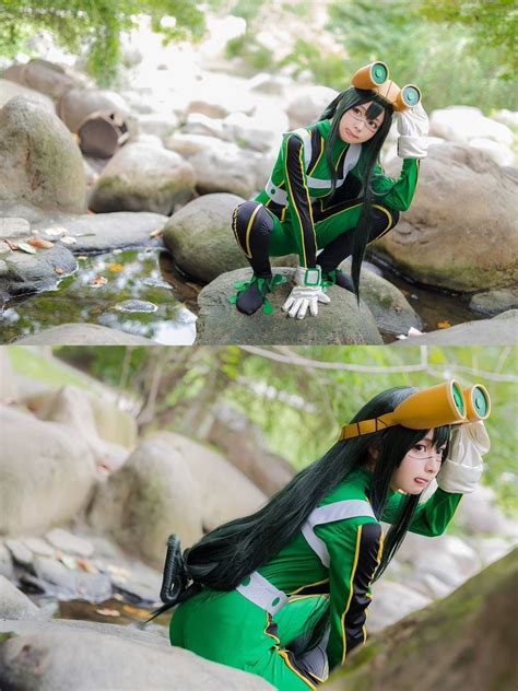 Tsuyu Asui Asui Tsuyu Anime Cosplay Boku No Hero Academia