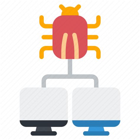 Cyber Attack Scammer Scam Computer Bug Icon Download On Iconfinder