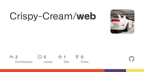 GitHub Crispy Cream Web