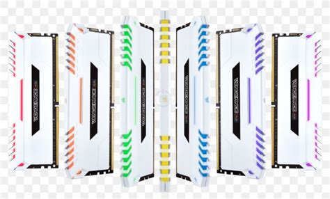 Ddr4 Sdram Dimm Corsair Components Rgb Color Model Computer Data