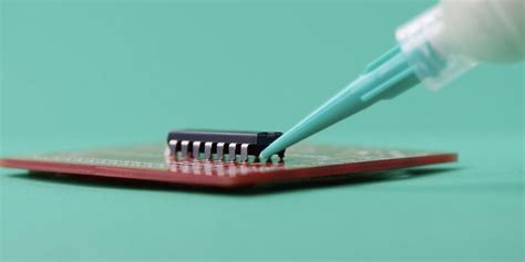 How To Stake Electronic Components Using Adhesives Ieee Spectrum
