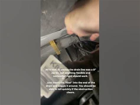 Ford Transit T250 Ac Drain Location Youtube