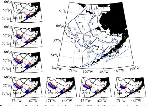 Figure 1 From Modelled Connectivity Between Walleye Pollock Gadus