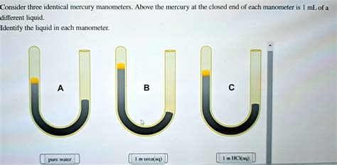 Mercury Manometer Vs Water Manometer At Richard Sayles Blog