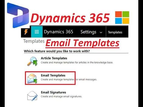 Email Templates In Dynamics 365 Power Platform Power Dynamix