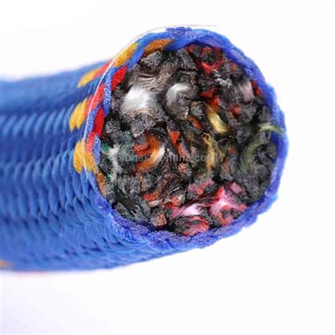 Xinda Xd S9804 등반 보조 로프 정적 로프 안전 구조 로프 길이 20m 직경 10mm 파란색