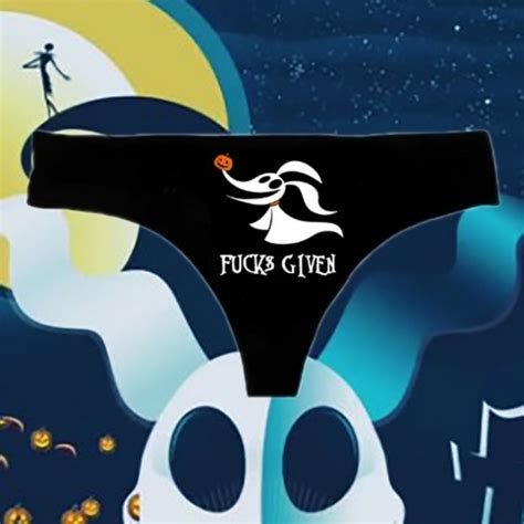 Intimates And Sleepwear Halloween Panties Womens Thong Jack Skellington Zero Fu Given Underwear