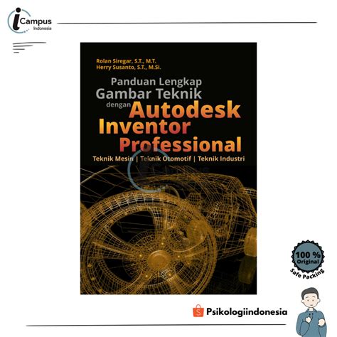 Jual Panduan Lengkap Gambar Teknik Dengan Autodesk Inventor