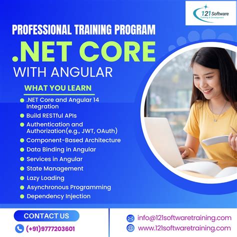 Angular And Net 121 Software Training And Development