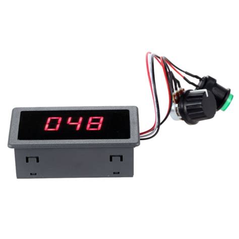 Display 12v 24v Pwm Motor Controller Variable Speed Regulator Darazlk