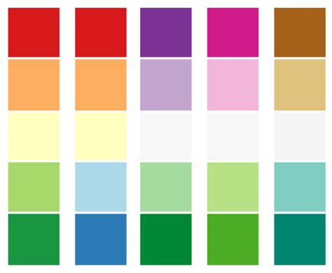 What Is A Diverging Color Scheme At Melissa Frank Blog