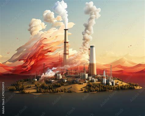 Minimalist Pollution Report With Clean Lines And Monochromatic Colors