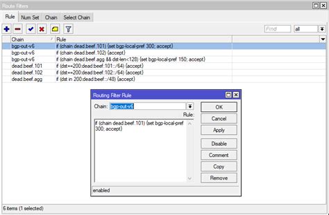 Mikrotik Routerosv7 First Look Feedback On Routing Filters