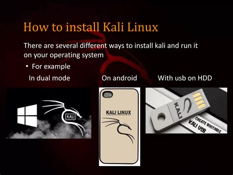 Kali Linux And Hacking Pptx